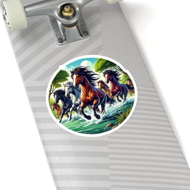 Wild Horses (vinyl Sticker, Vinyl Decal, Laptop, Tumbler, Notebook ...