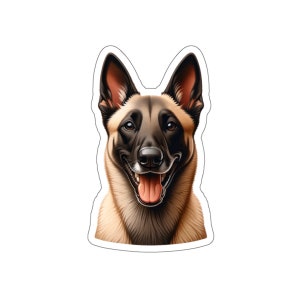 Belgian Malinois 5 (vinyl Sticker, Vinyl Decal, Laptop, Tumbler ...