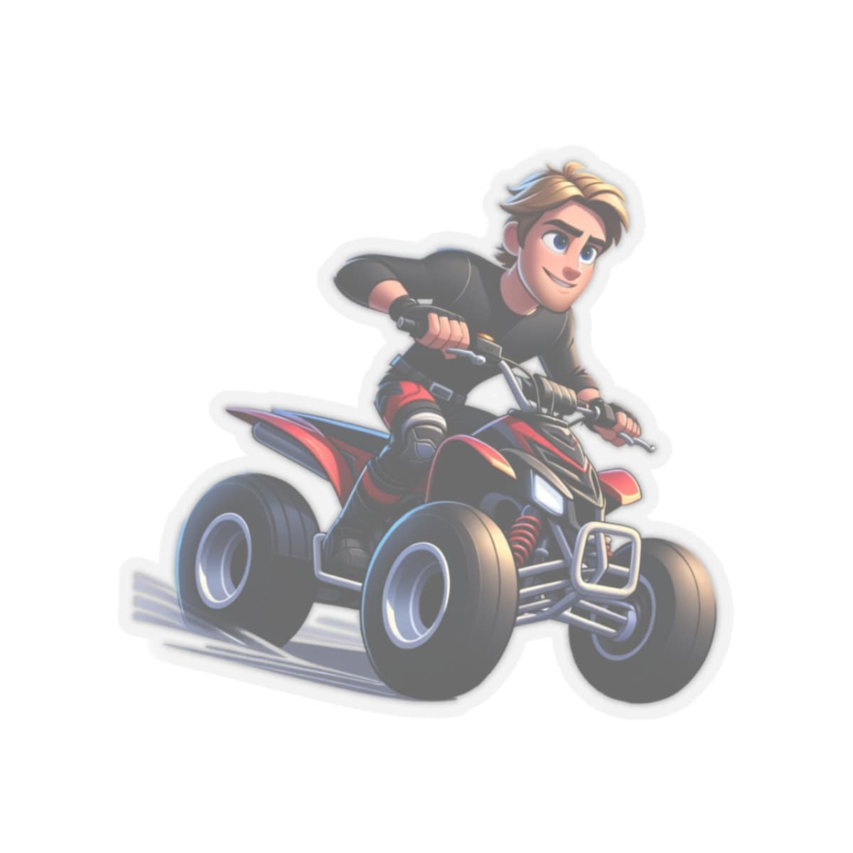 ATV Male (vinyl Sticker, Vinyl Decal, Laptop, Tumbler, Notebook, Safe ...