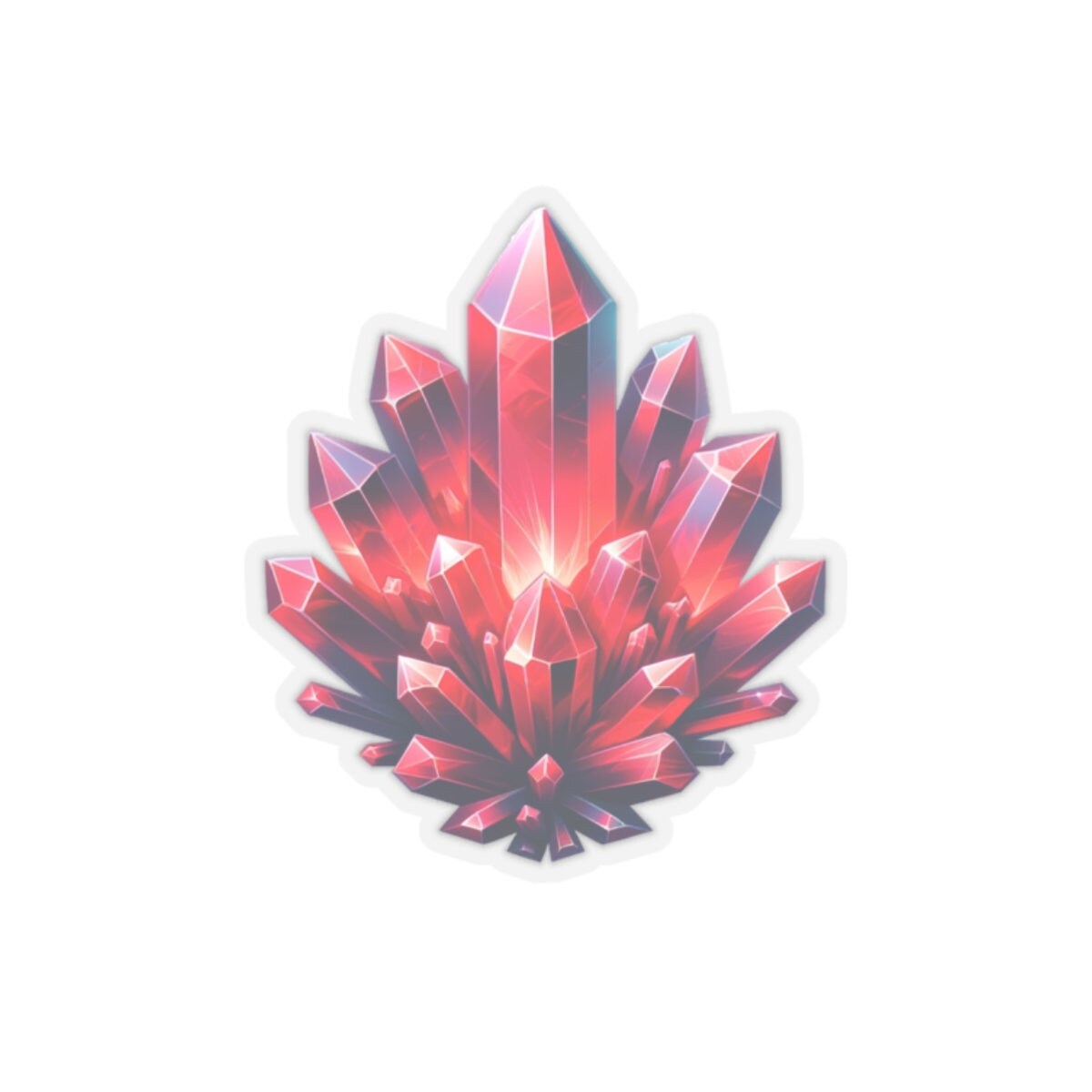 Crystal 7 (vinyl Sticker, Vinyl Decal, Laptop, Tumbler, Notebook, Safe ...