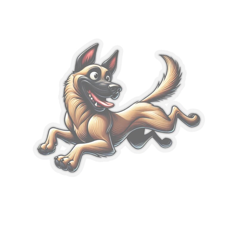 Belgian Malinois (vinyl Sticker, Vinyl Decal, Laptop, Tumbler, Notebook ...