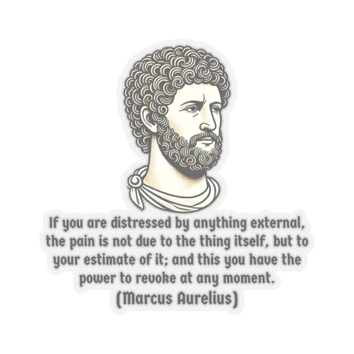 Marcus Aurelius 5 (vinyl Sticker, Vinyl Decal, Laptop, Tumbler ...