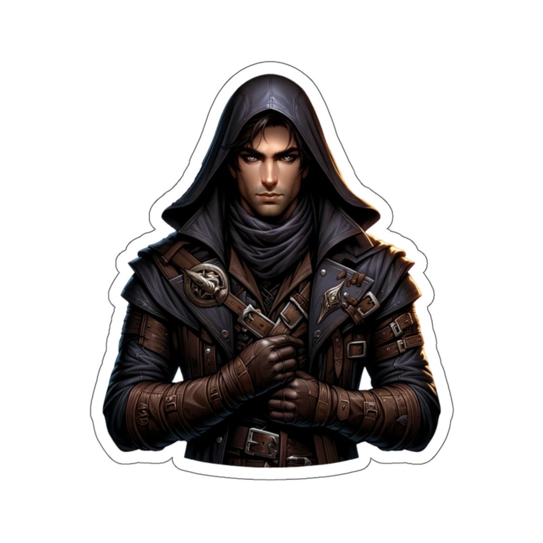 Male Rogue vinyl Sticker, Vinyl Decal, Laptop, Tumbler, Notebook, Safe ...