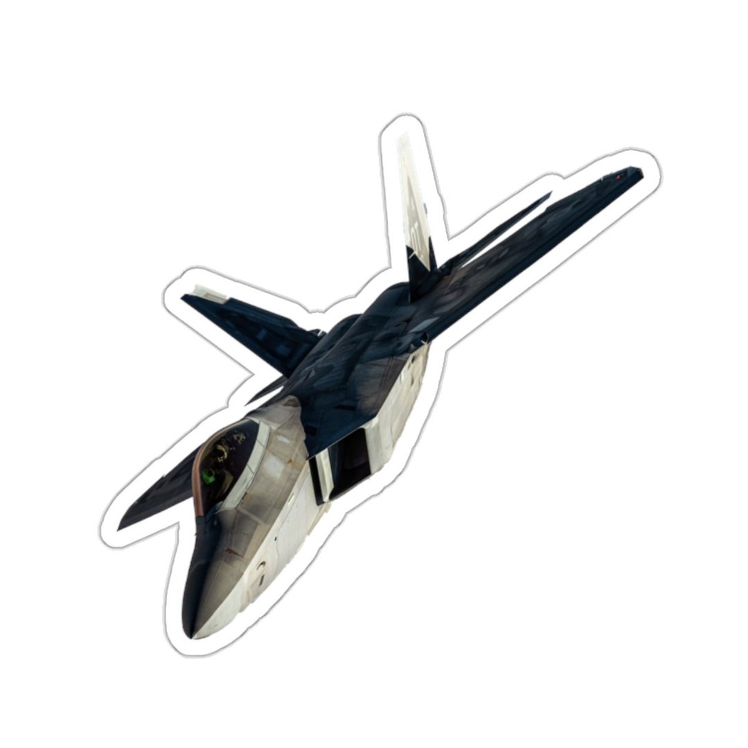 F-22 Raptor (vinyl Sticker, Vinyl Decal, Laptop, Tumbler, Notebook ...