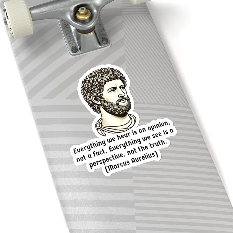 Marcus Aurelius 4 (vinyl Sticker, Vinyl Decal, Laptop, Tumbler ...