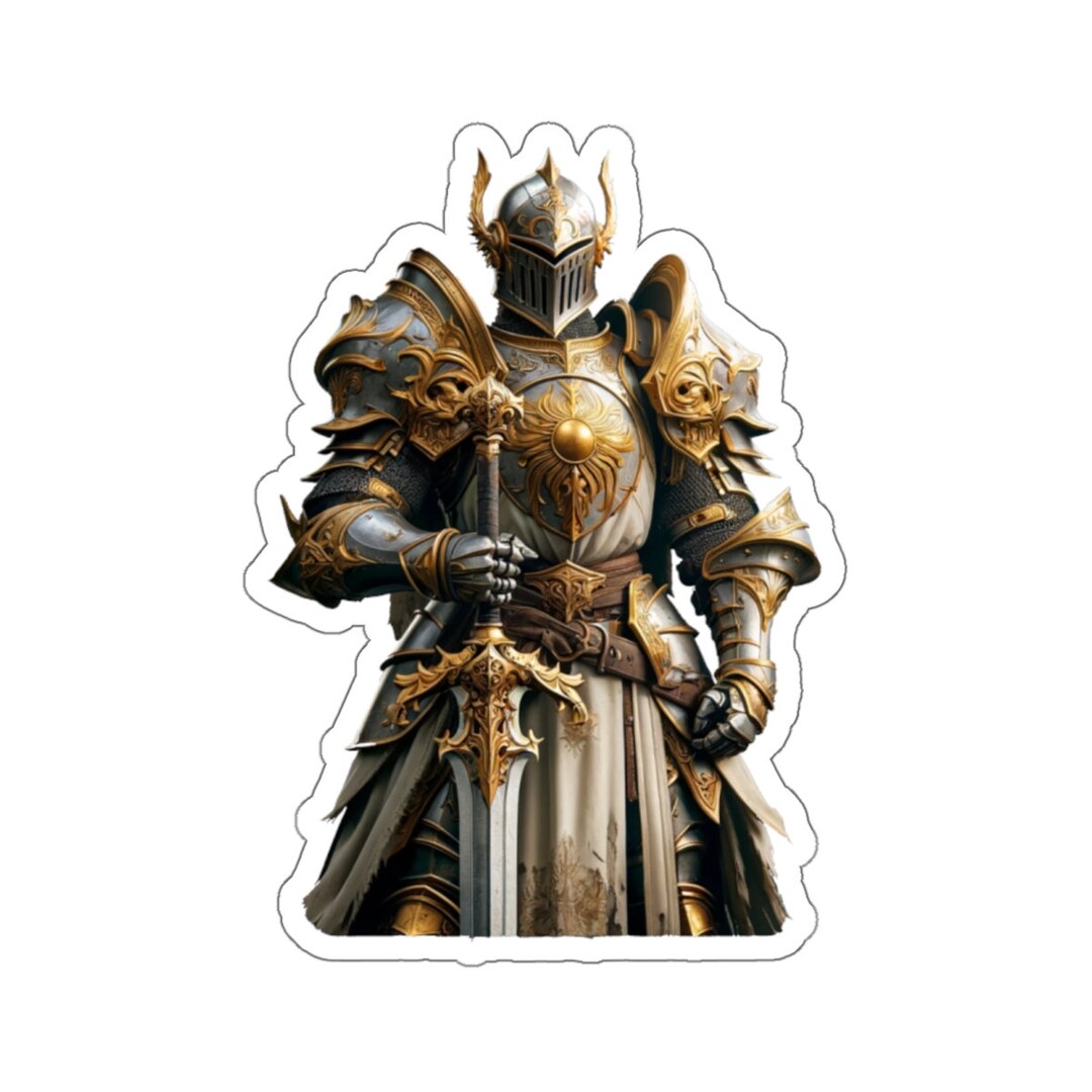 Paladin 7 vinyl Sticker, Vinyl Decal, Laptop, Tumbler, Notebook, Safe ...