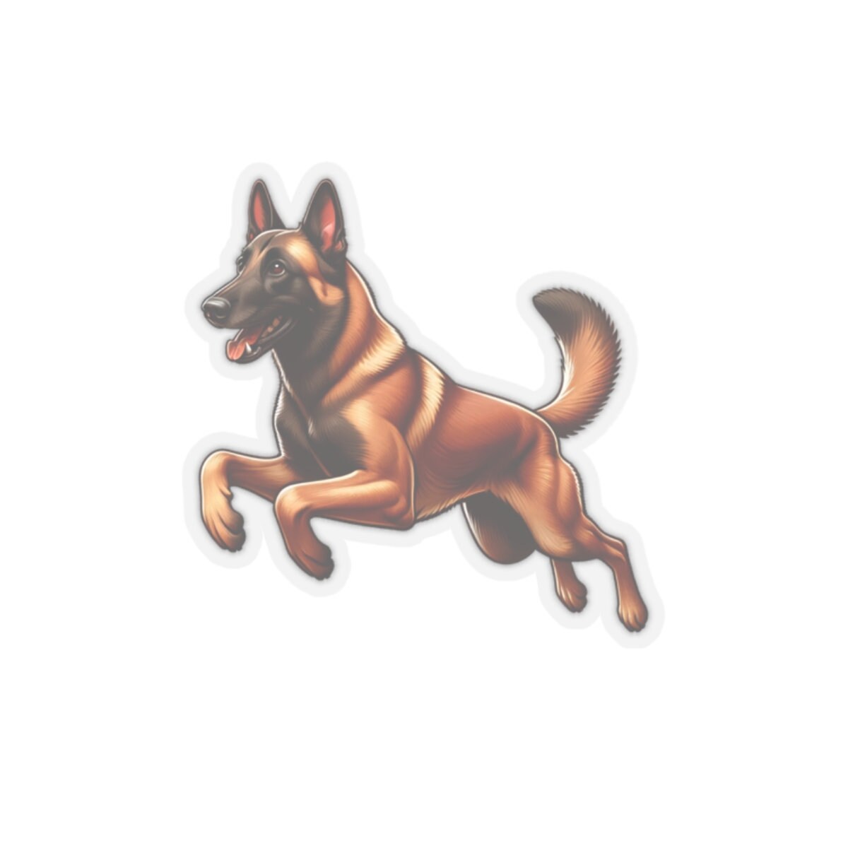 Belgian Malinois 4 (vinyl Sticker, Vinyl Decal, Laptop, Tumbler ...