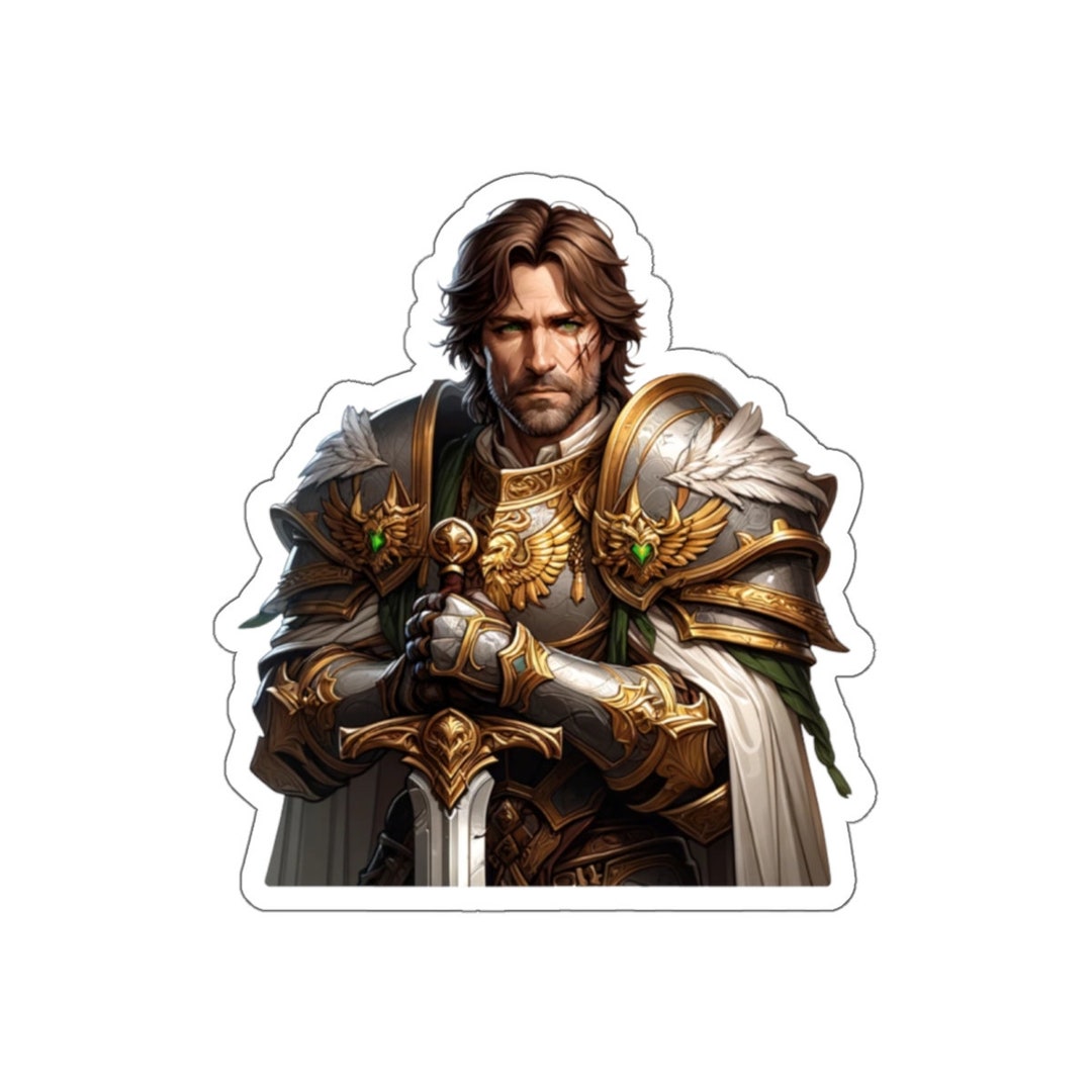 Paladin 9 (vinyl Sticker, Vinyl Decal, Laptop, Tumbler, Notebook, Safe ...