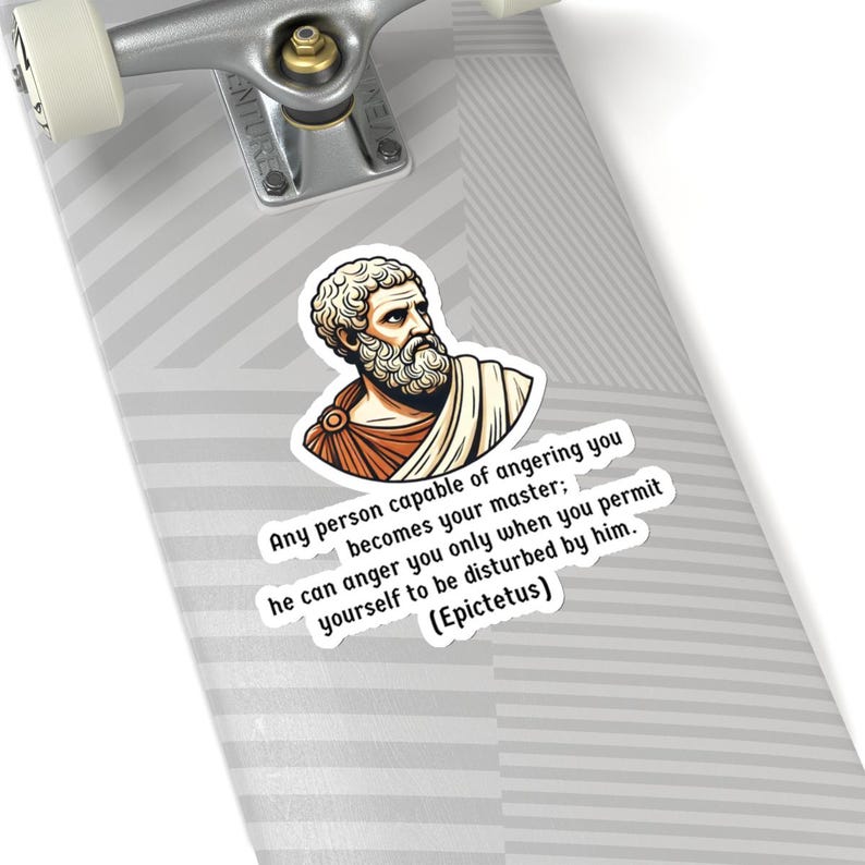 Epictetus 5 (vinyl Sticker, Vinyl Decal, Laptop, Tumbler, Notebook ...