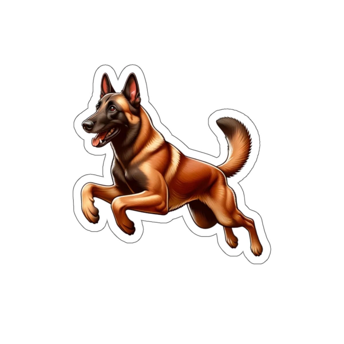 Belgian Malinois 4 (vinyl Sticker, Vinyl Decal, Laptop, Tumbler ...