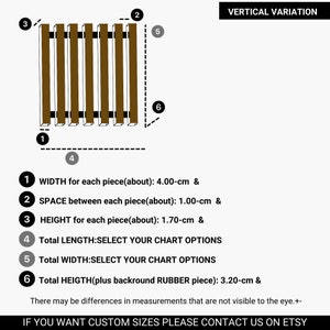 Foldable Wooden Bathroom Mat, Indoor & Outdoor Durable Vertical Mat ...