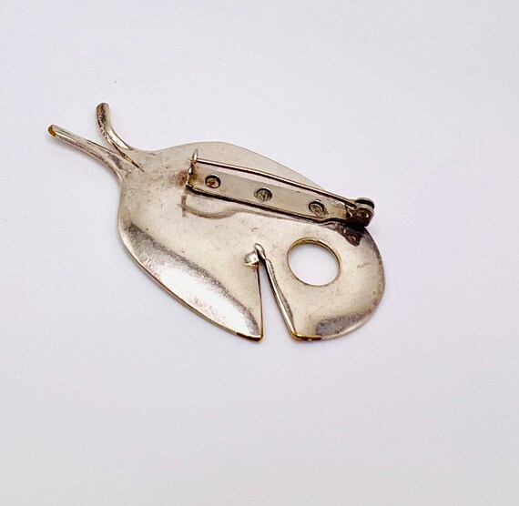 Handmade Whale Pin - Gem