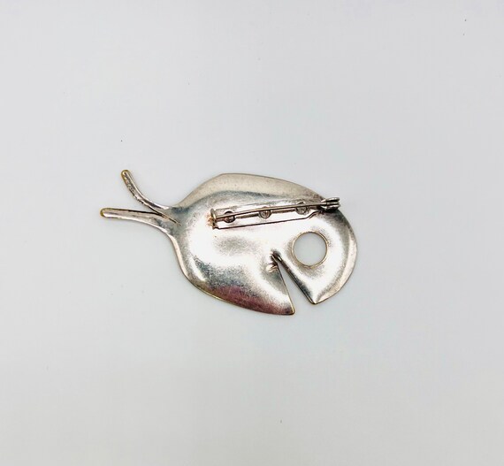 Handmade Whale Pin - Gem