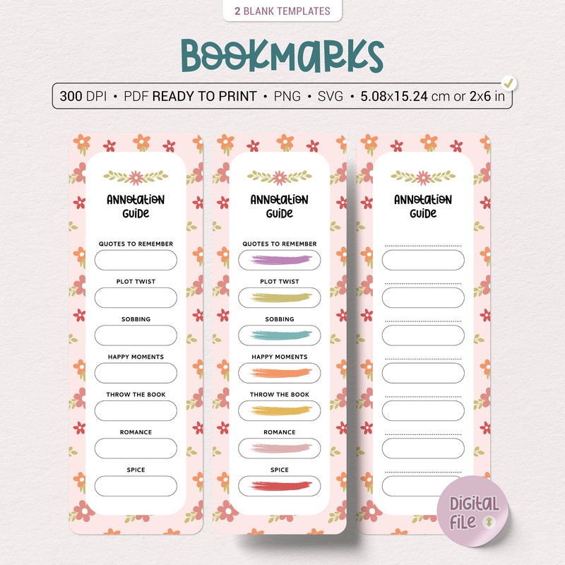 Book Annotation Kit - Etsy