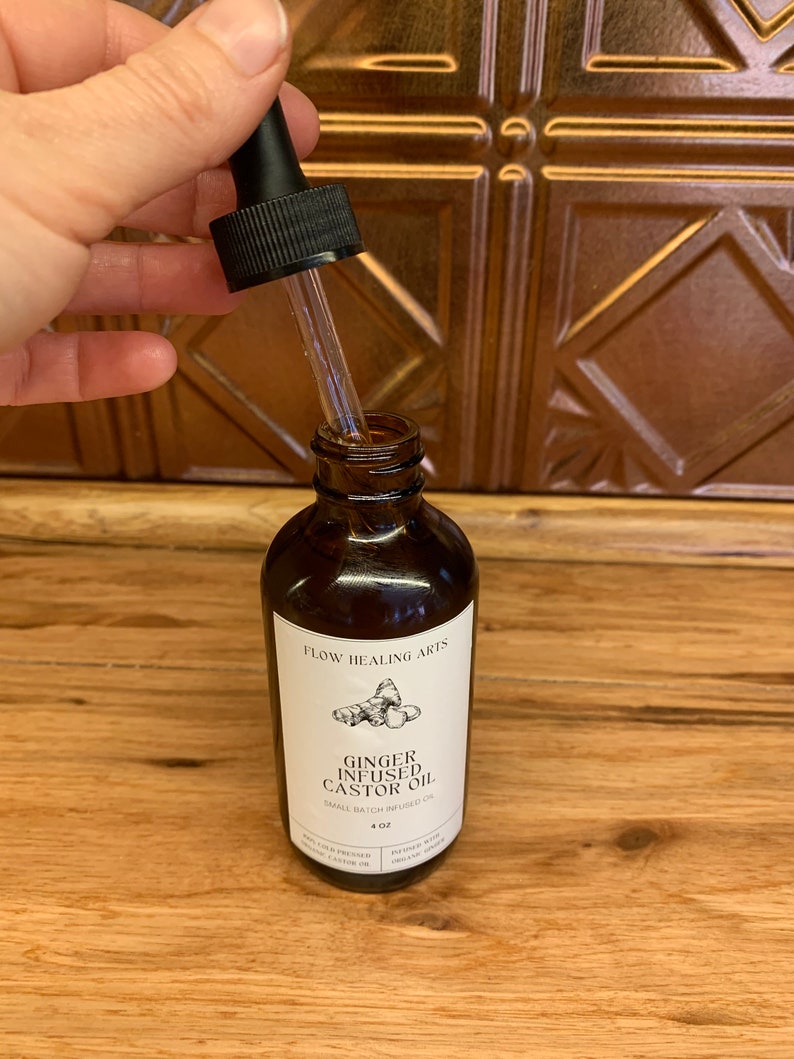 Ginger Infused Castor Oil - Etsy