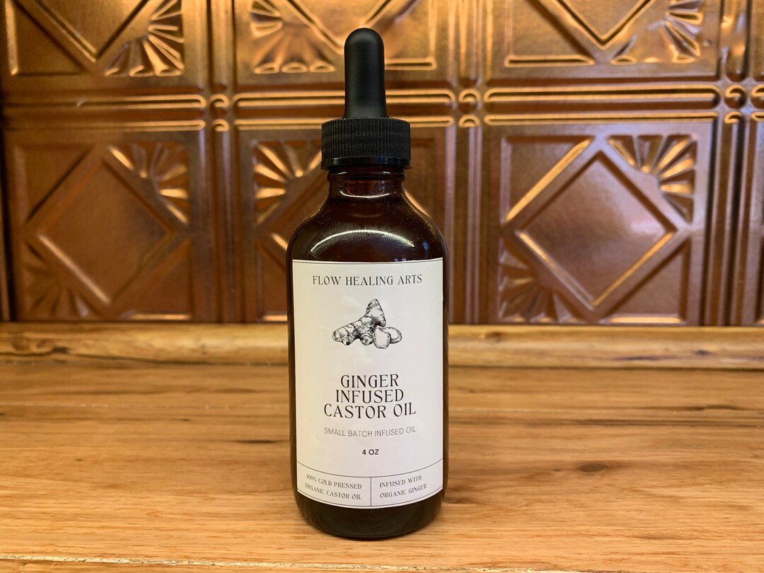 Ginger Infused Castor Oil - Etsy