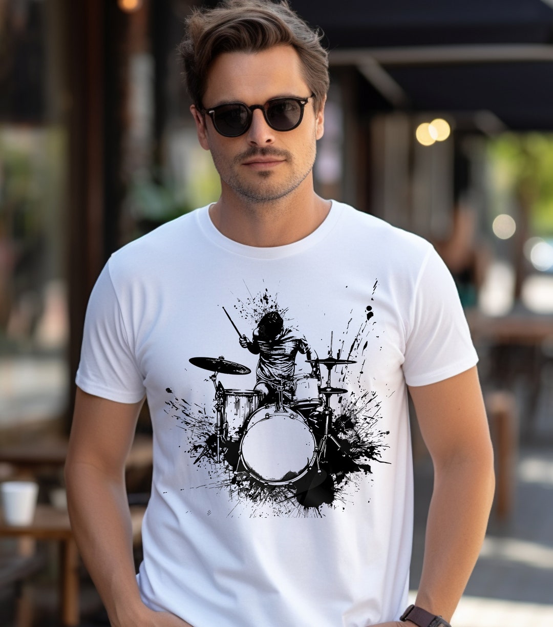 Drum Shirt, Drum T Shirt, Drum Set, Gifts for Drummer, Drummer T Shirts ...