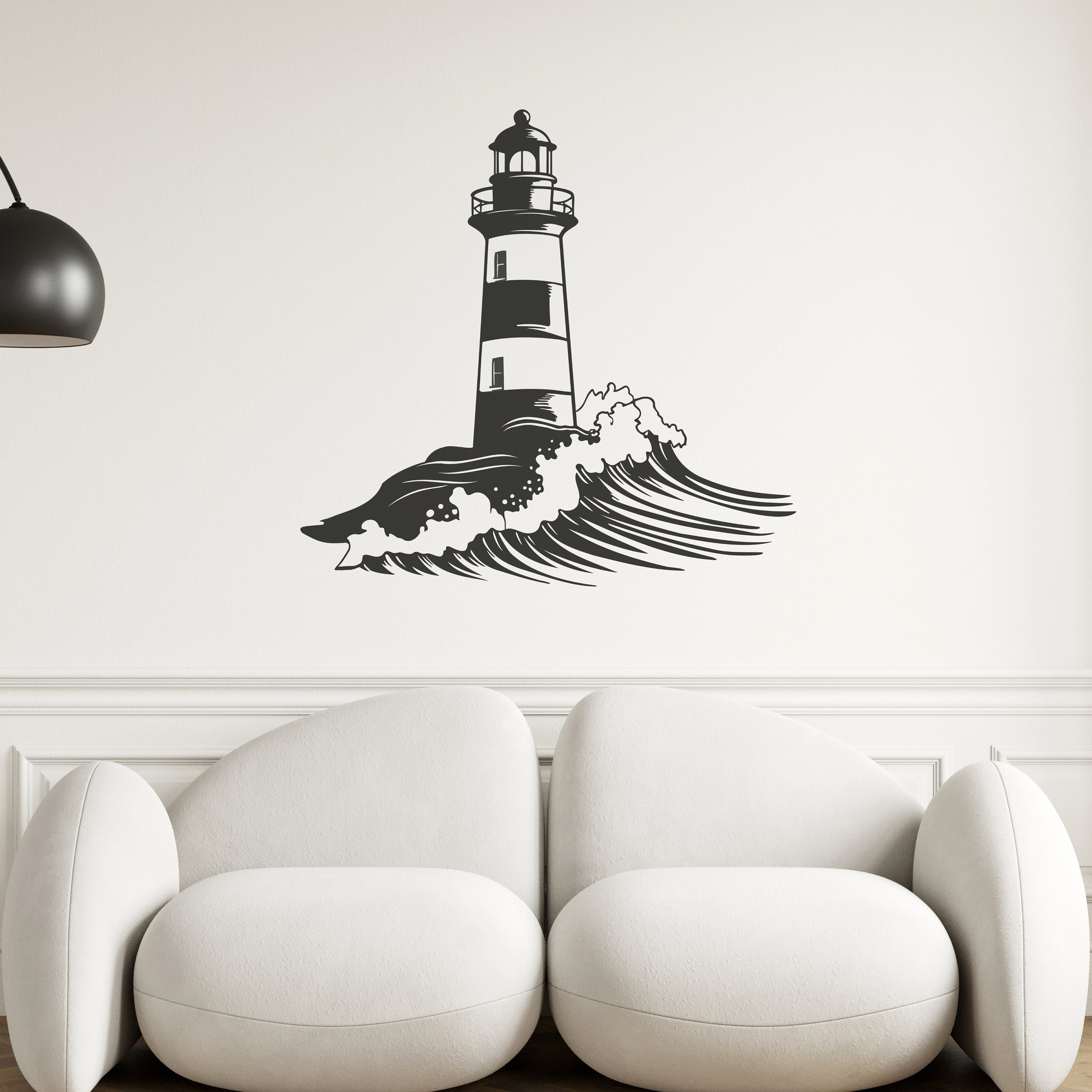 Lighthouse Metal Wall Art Decor, Lighthouse Art, Nautical Decor ...