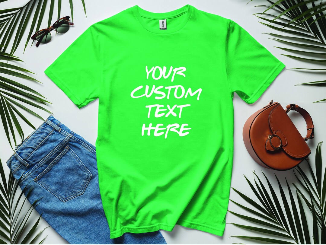 Custom Shirt, Custom Tee, Custom T-shirt, Personalized Texting Shirt ...