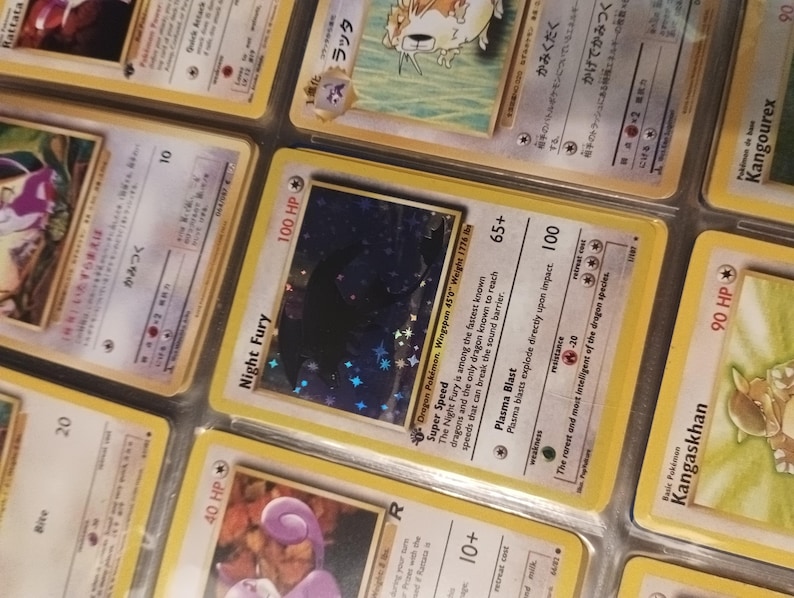 Toothless How to Train Your Dragon Pokémon Trading Card - Etsy