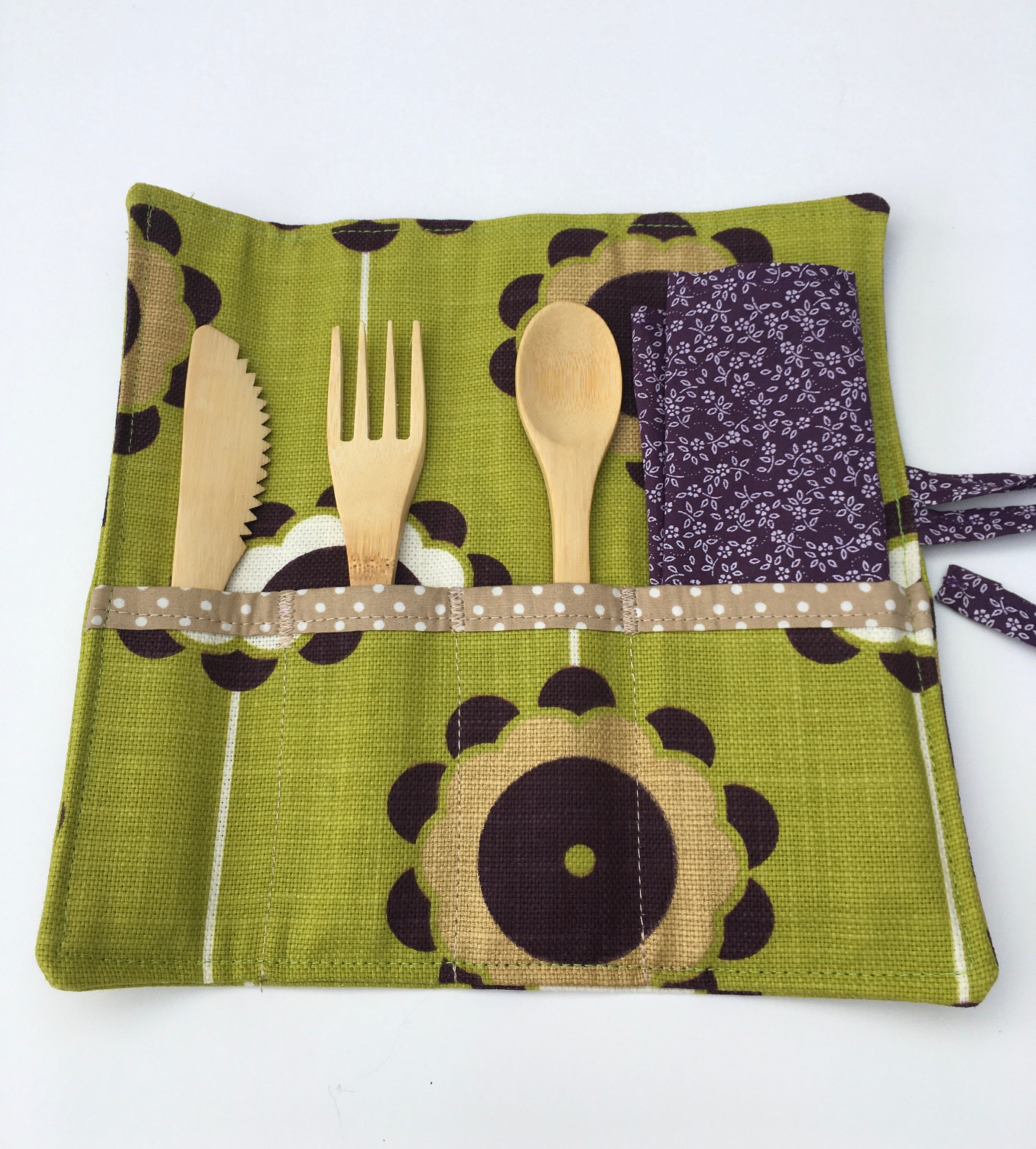 Cutlery Roll PDF Sewing Pattern - Etsy