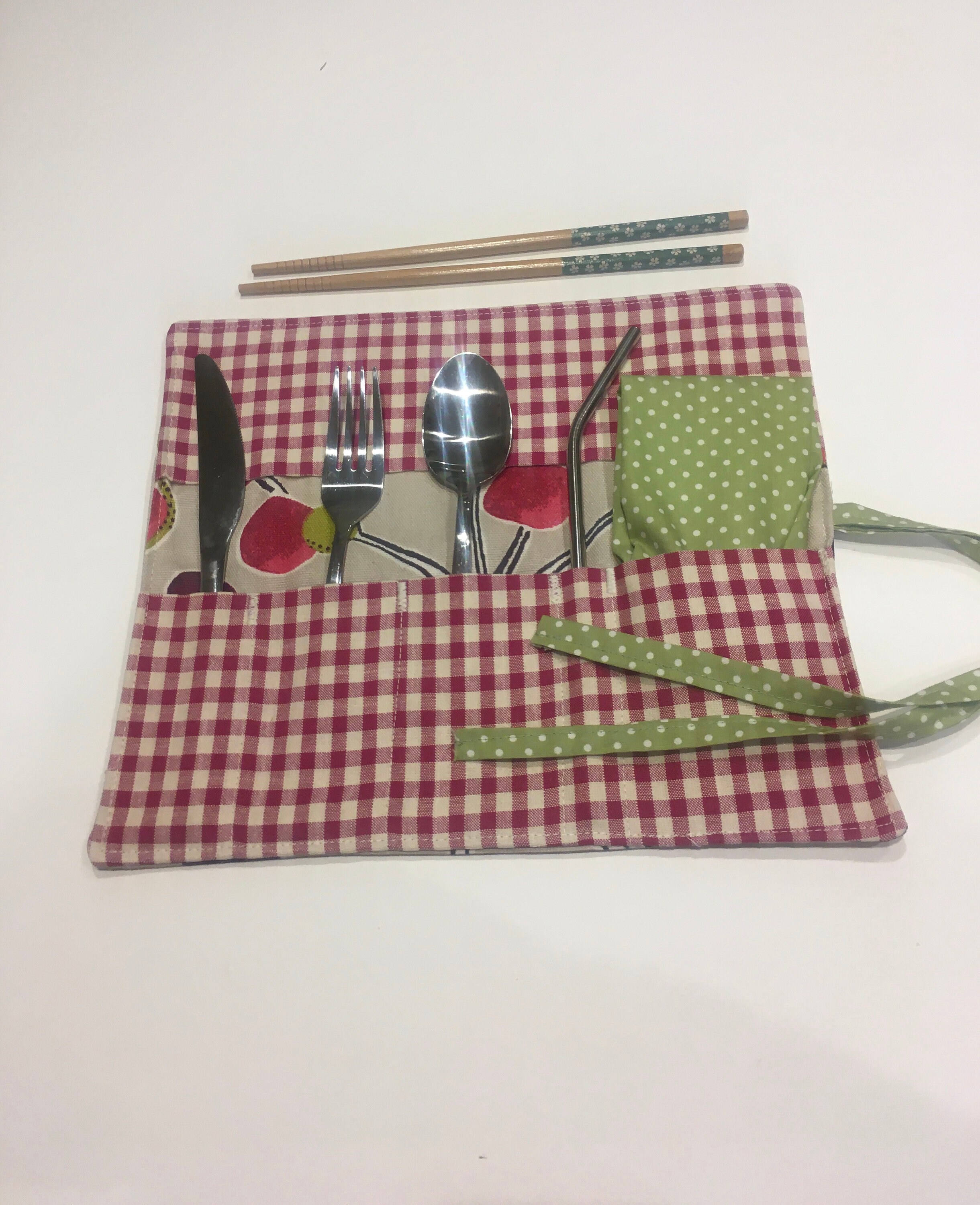 Cutlery Roll PDF Sewing Pattern - Etsy