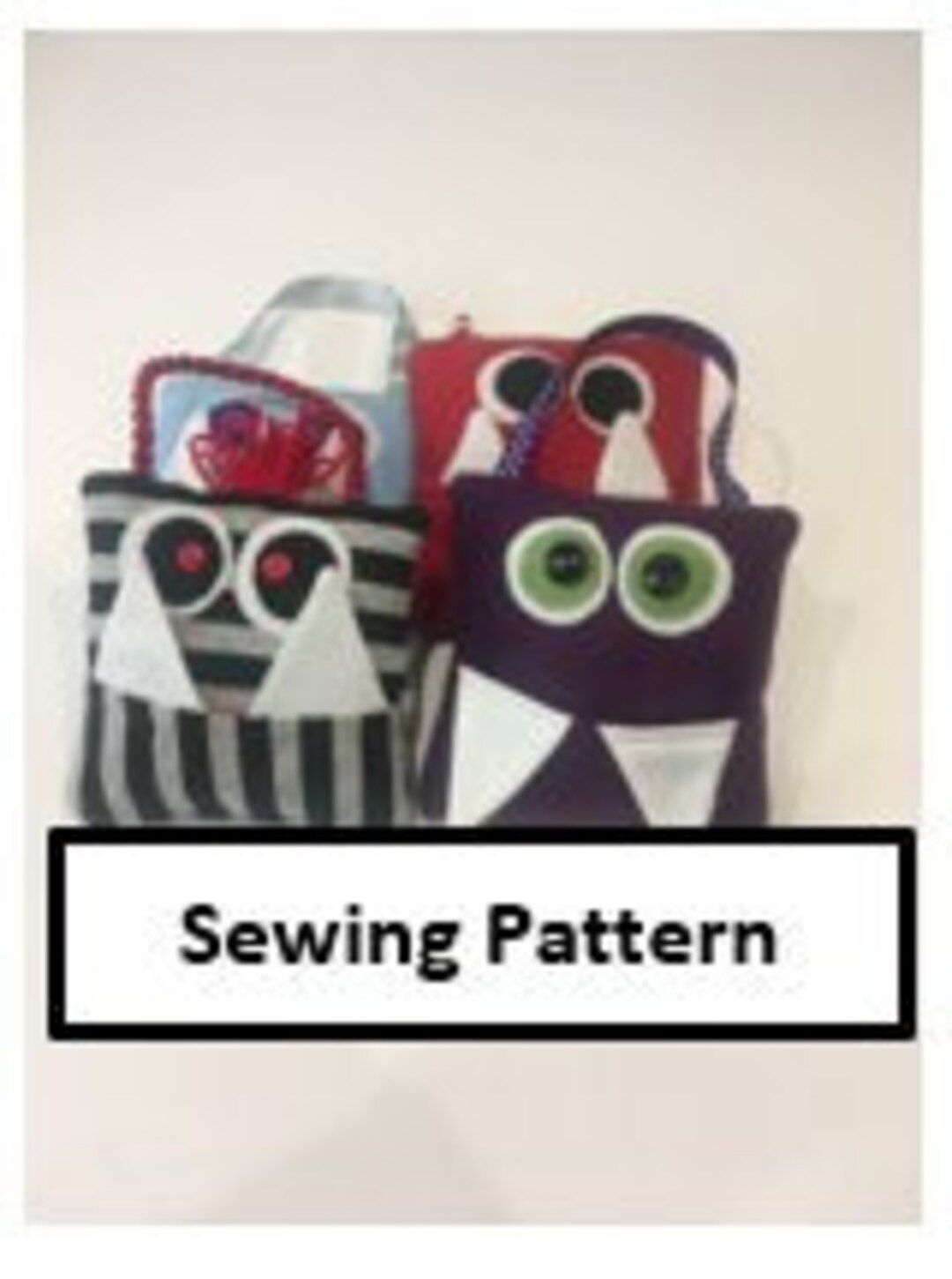 Tooth Fairy Monster Pocket PDF Sewing Pattern - Etsy UK