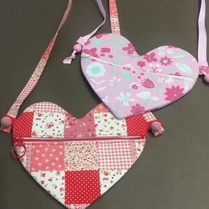 Heart Purse Bag PDF Beginner Sewing Pattern - Etsy