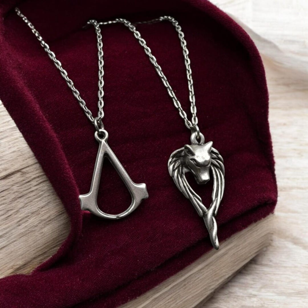 Anubis Couple Necklace: Assassin's Creed Inspired.matching Anubis ...