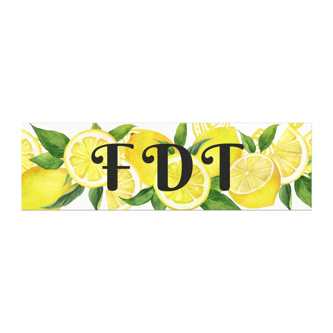 Lemon FDT Car Magnet: Political Statement Vinyl Decal - Etsy