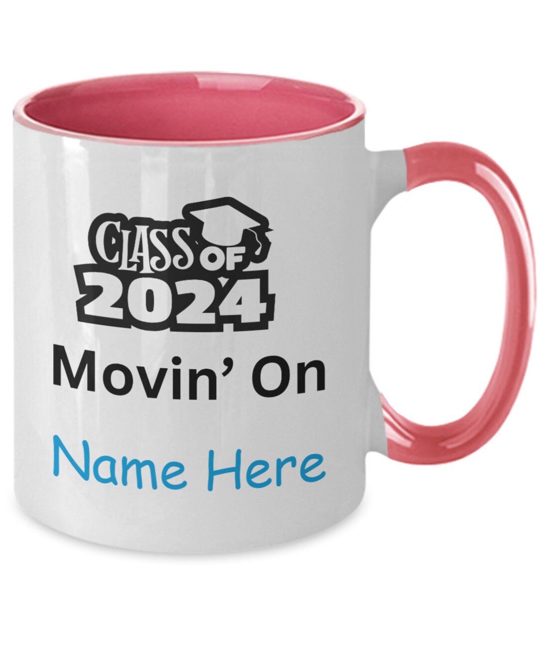 Personalized Graduation Mug: Class of 2024 Funny Gift - Etsy