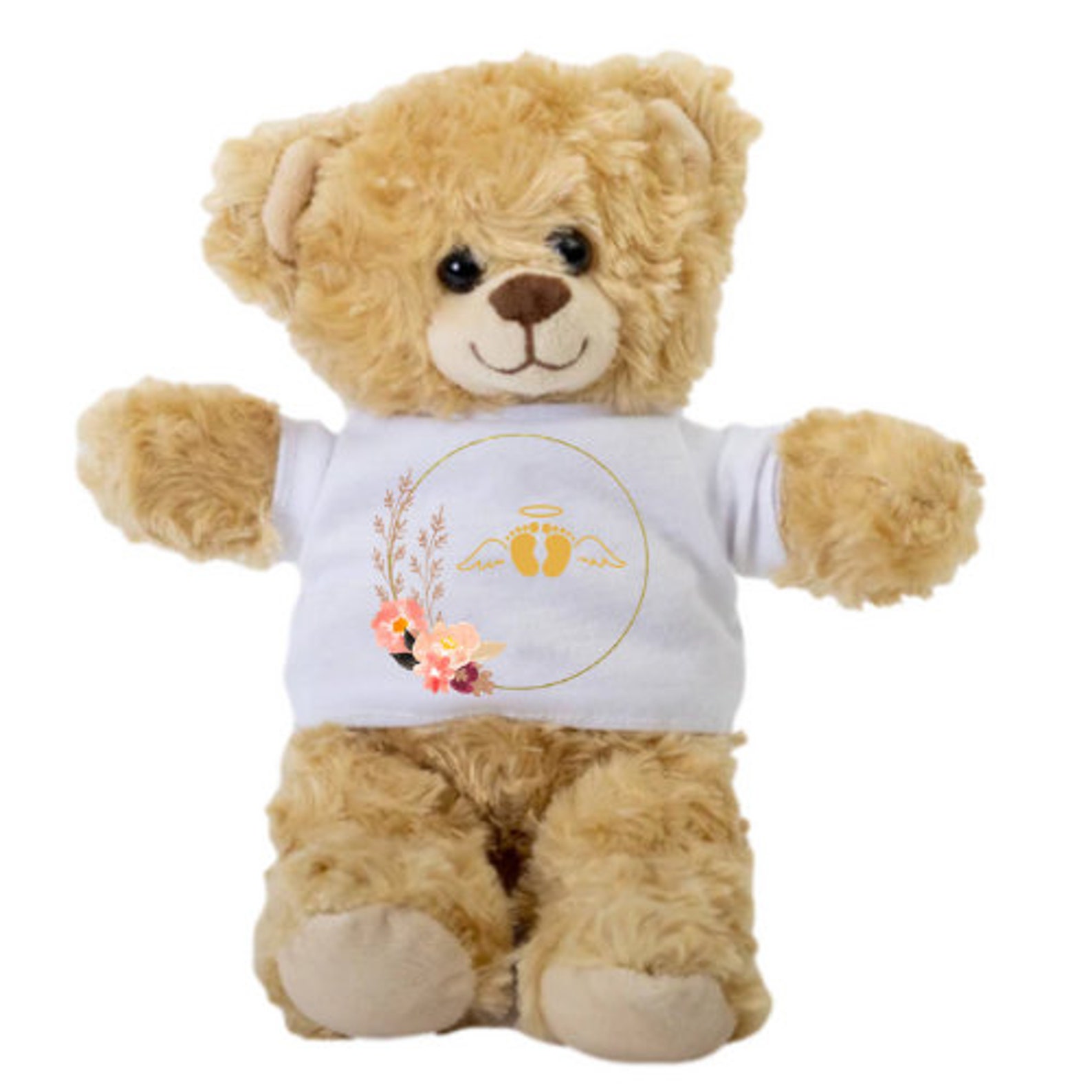 Custom Memorial Teddy Bear in Loving Memory Teddy Bear Sympathy Bear ...