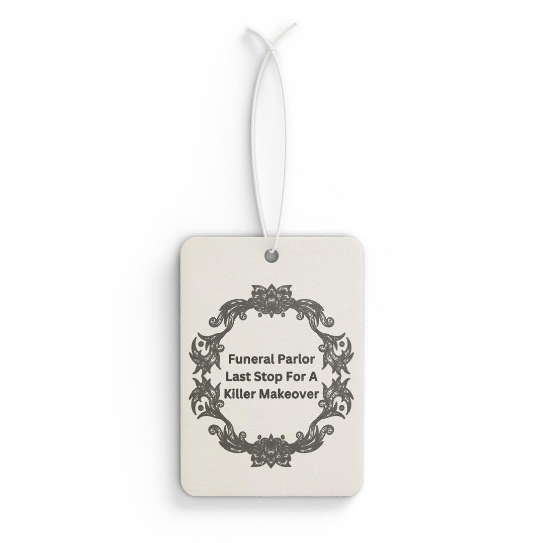 Funny Funeral Director Car Air Freshener: Humorous Novelty Gift - Etsy