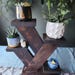 Rustic Branch Style Plant Stand Solid Wood Display - Etsy
