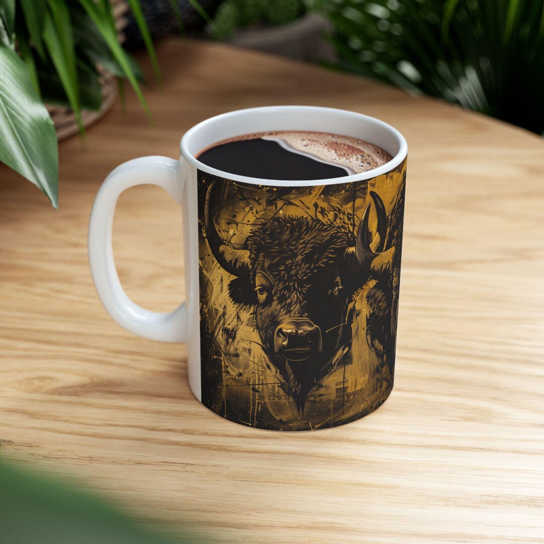 Buffaloes Coffee Mug, College Team Fan Coffee Cup Designs, Student ...
