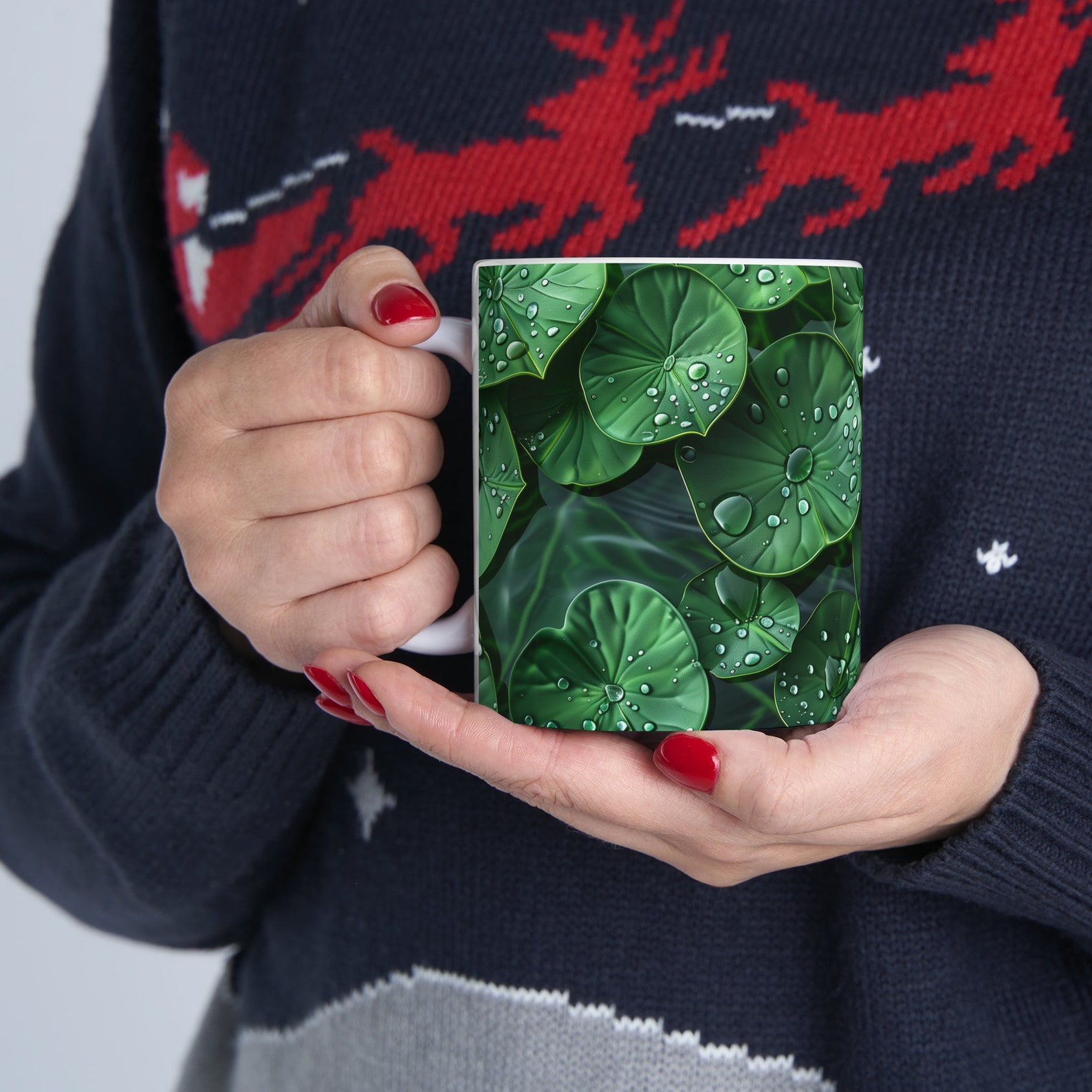 Lily Pads Mug, Lilly Pad, Lilli Pad, Froggy Cup, Frog Mug, Reptile Mug ...