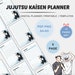 Jujutsu Kaisen Themed Planner, Gojo & Geto, Minimalist Planner ...