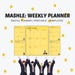 Mashle: Magic and Muscles Weekly Planner, Digital Planner, Planner ...