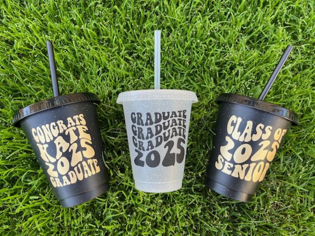 Graduation Party Cups, Custom Graduation Cups, Graduation Party Favors ...