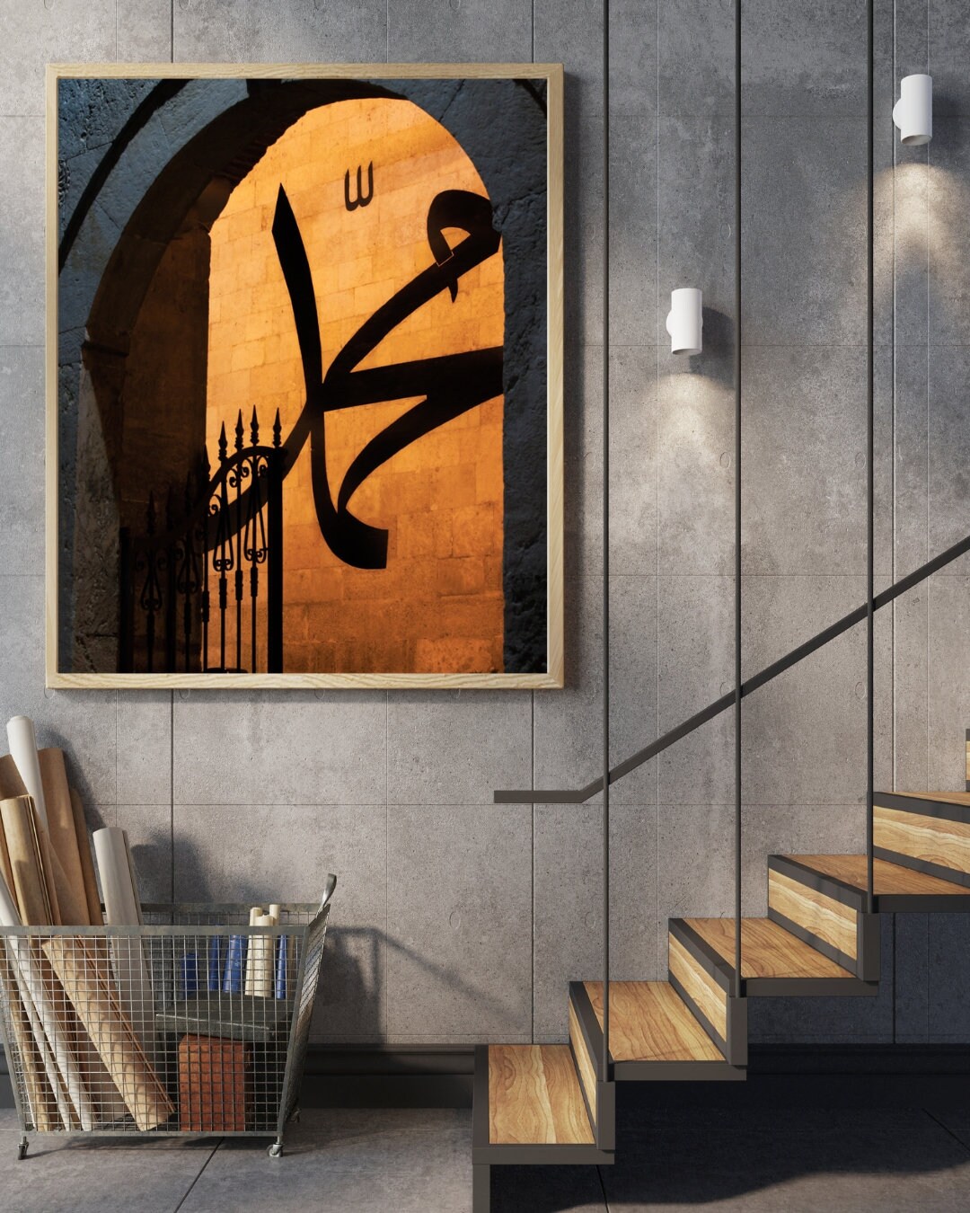 Prophet Muhammad Calligraphy Print: Edirne Turkey Islamic Wall Art ...
