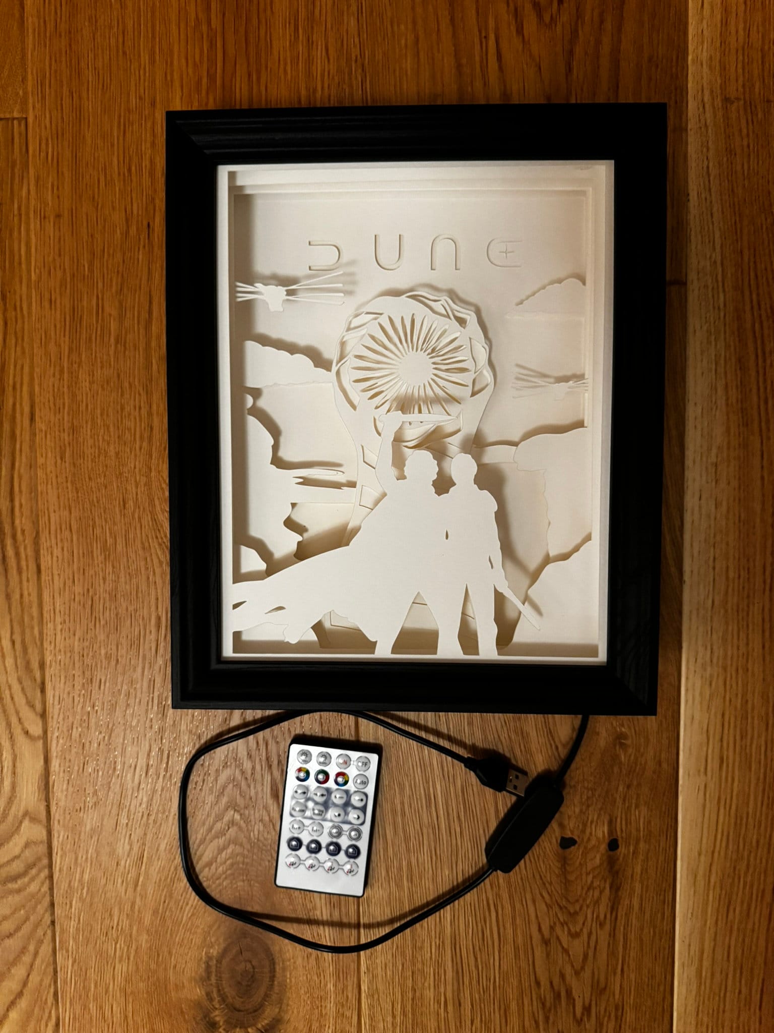 Dune - Light Box Paper Cut LIMITED EDITIO - Etsy