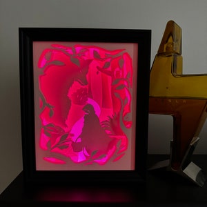 Little Red Riding Hood Light / Shadow Box Paper Cut LIMITED EDITIO - Etsy