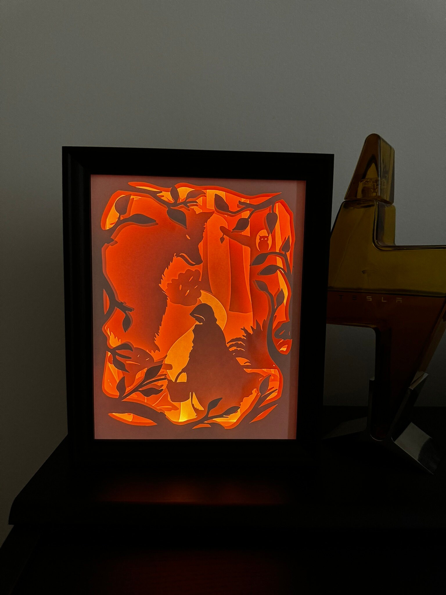 Little Red Riding Hood Light / Shadow Box Paper Cut LIMITED EDITIO - Etsy