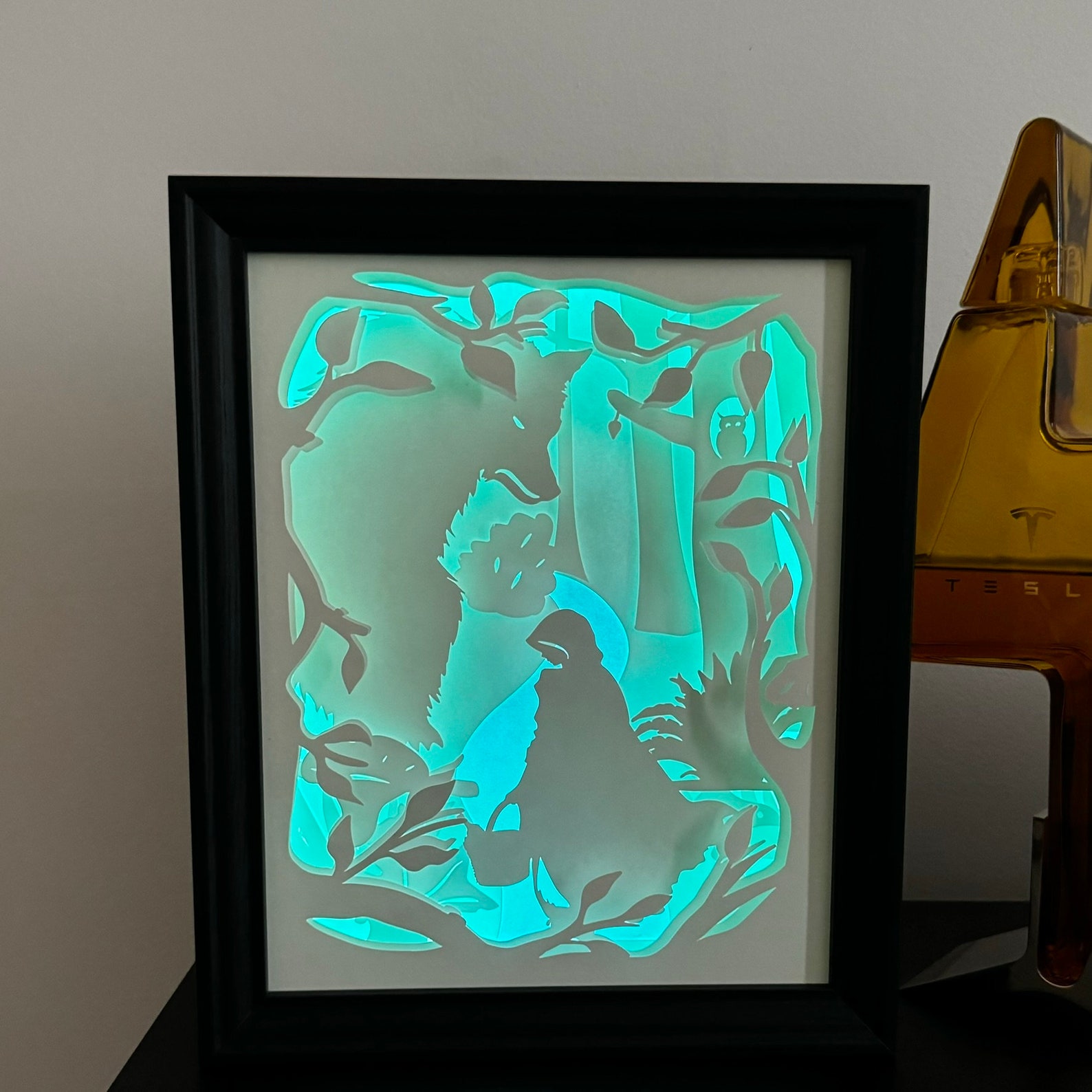 Little Red Riding Hood - Light / Shadow Box Paper Cut LIMITED EDITIO - Etsy