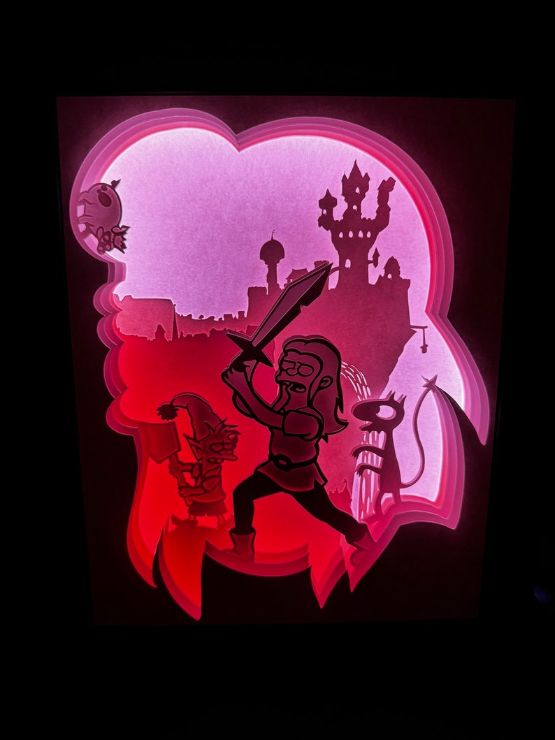 Disenchantment - Light Box LIMITED EDITIO - Etsy