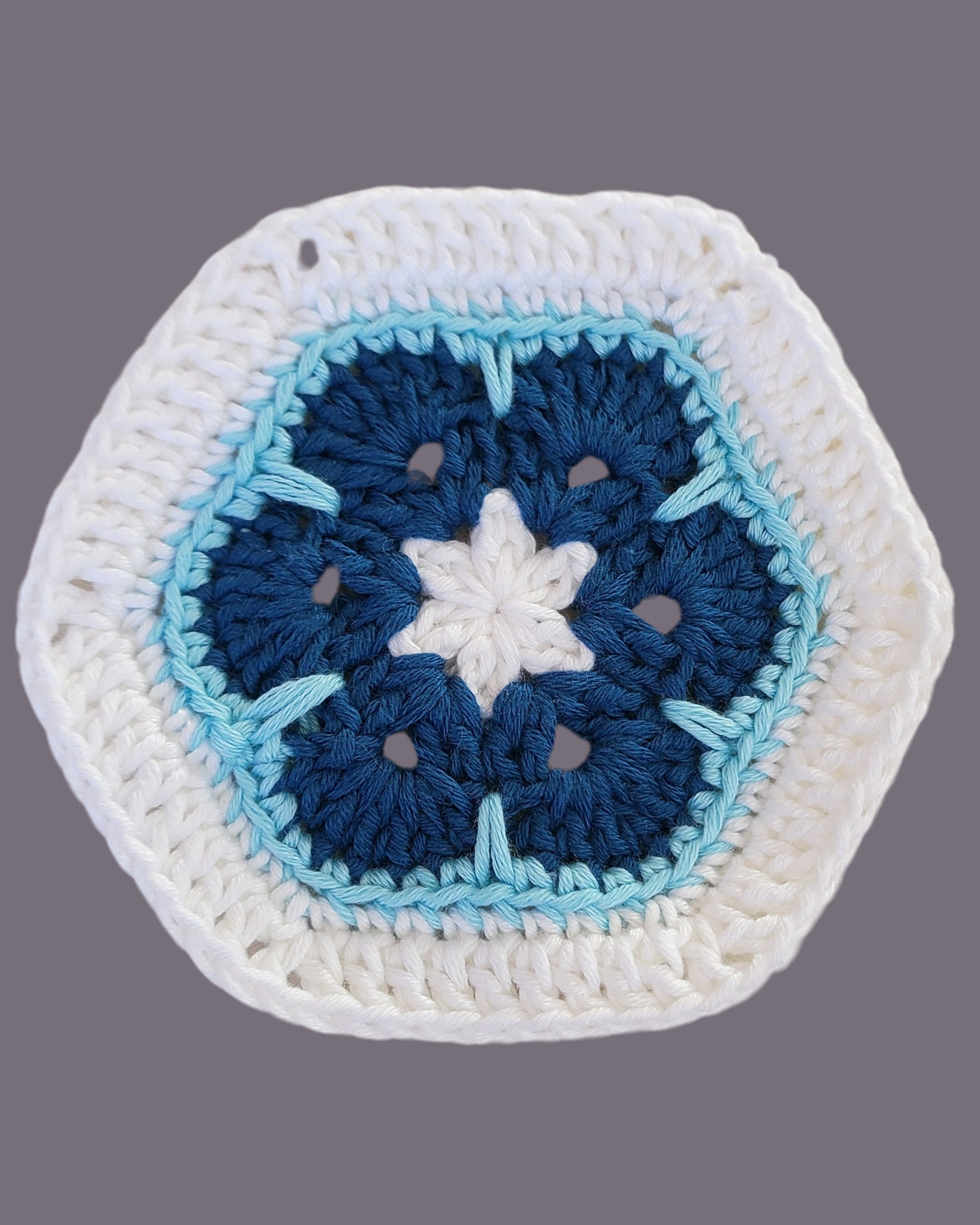 Easy African Flower Hexagon Pattern, Beginner Crochet Hexi, Good for ...