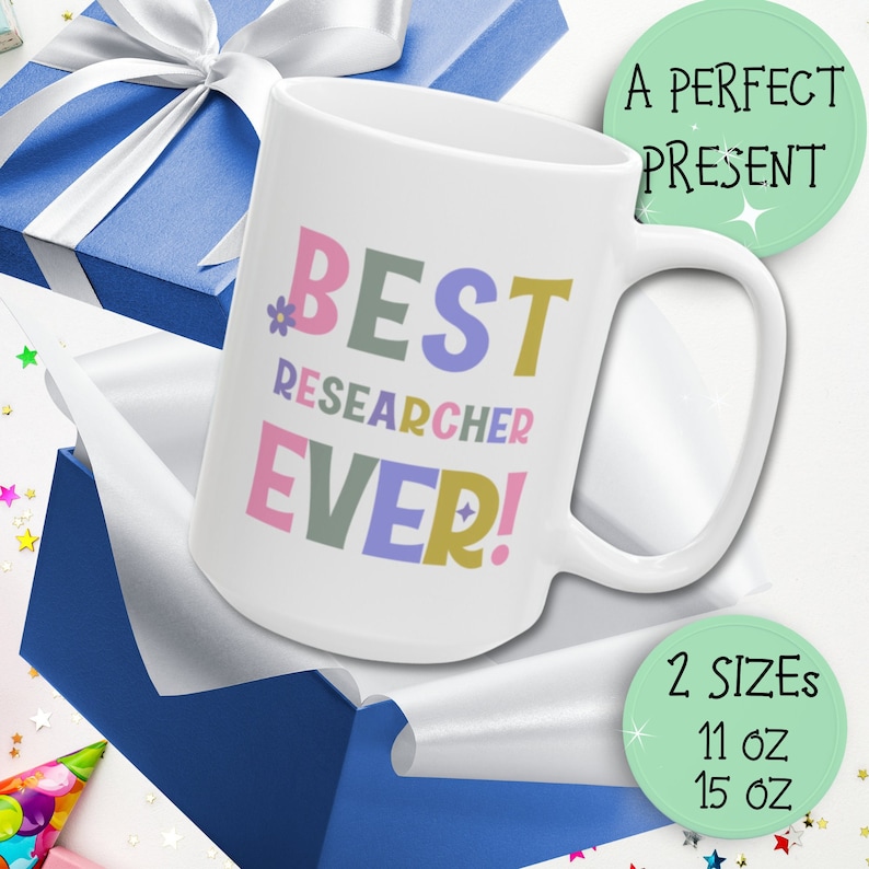 Best Researcher Ever Mug, Family Historian Gift (11oz, 15oz) - Etsy