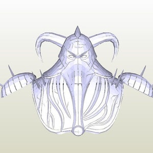 Wrestler Mask Template for Pepakura - Etsy