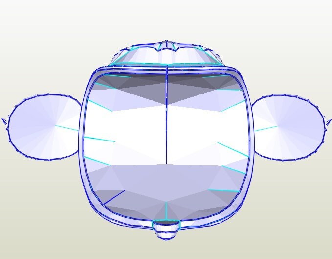 Wrestler Mask Template for Pepakura - Etsy