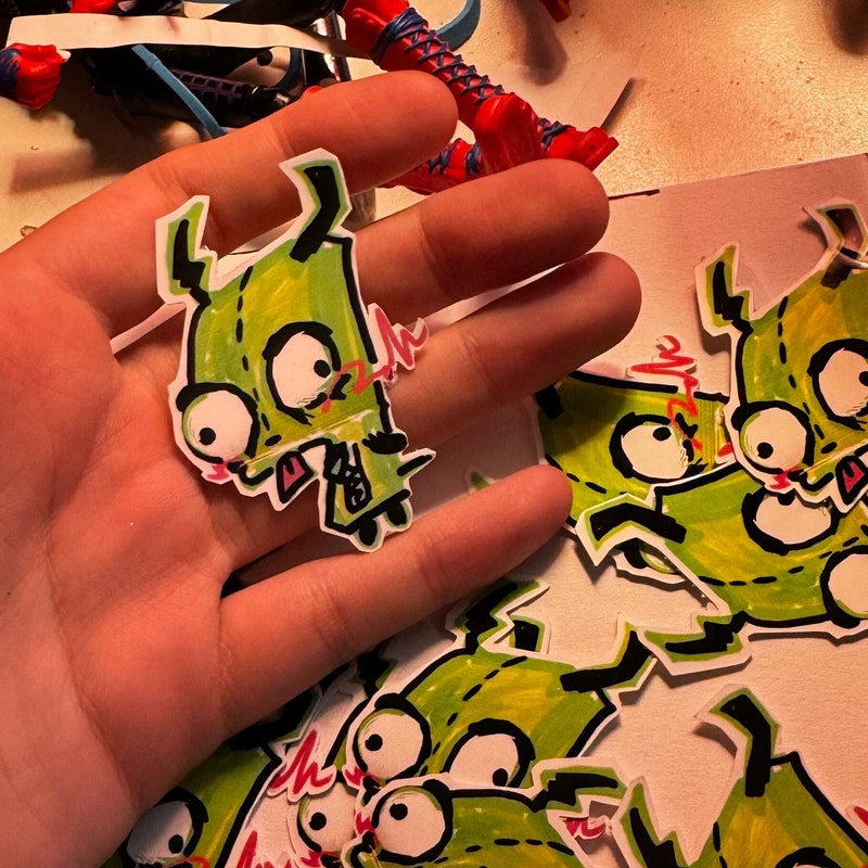 Invader zim - Etsy México